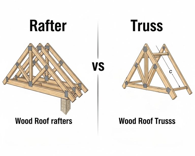 Truss vs Rafter Pros and Cons Guide